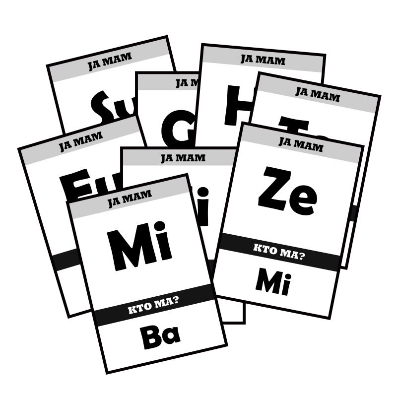 Sylaby otwarte - Ja mam, kto ma?